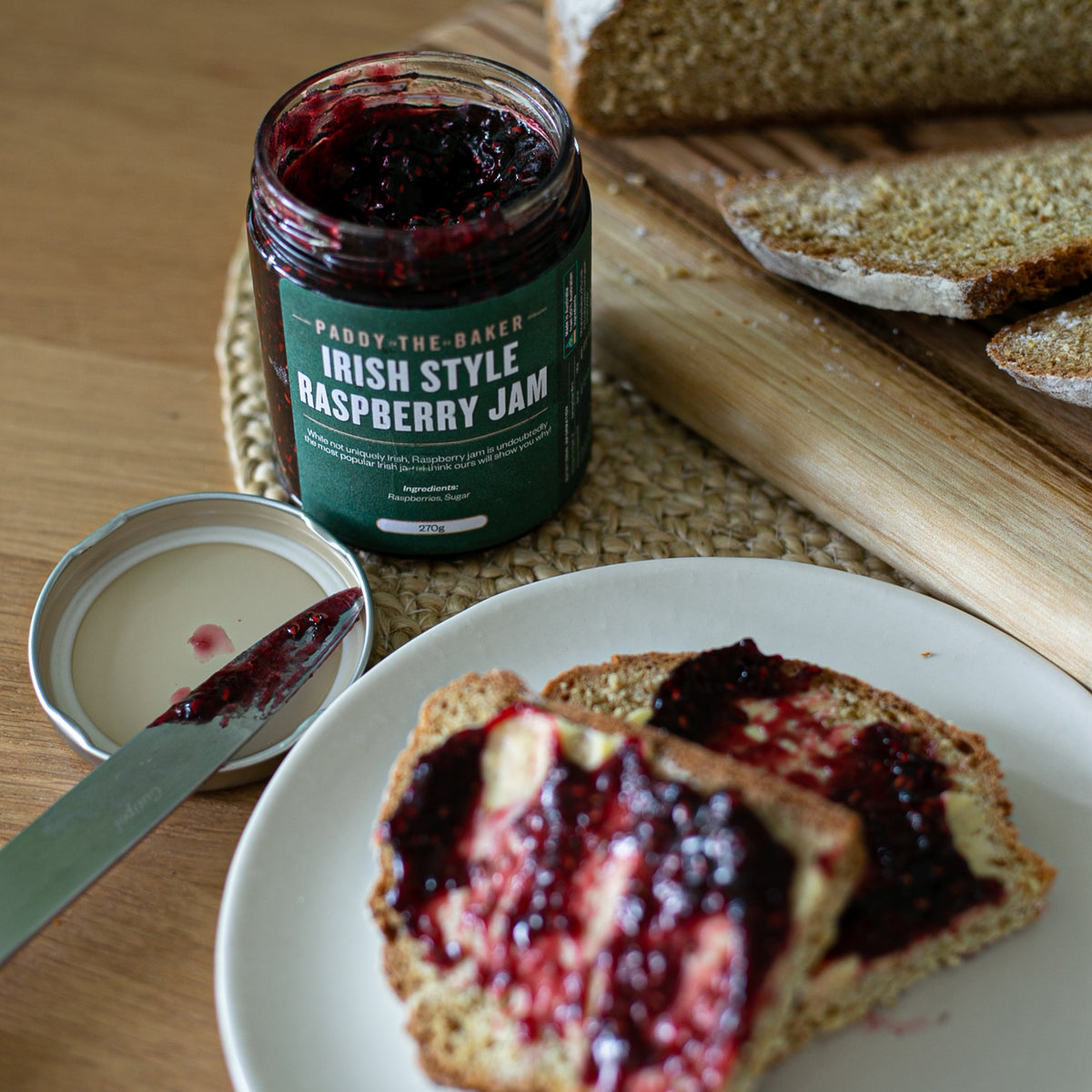 Paddy's Irish Style Raspberry Jam – Paddy the Baker